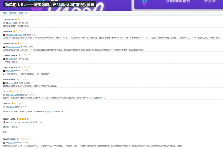 WordPress短链接插件Simple URLs 旧版本0.9.7 下载 - Cvps.Top